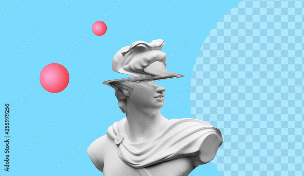 Apollo background concept. 3D rendering. Stock Illustration | Adobe Stock