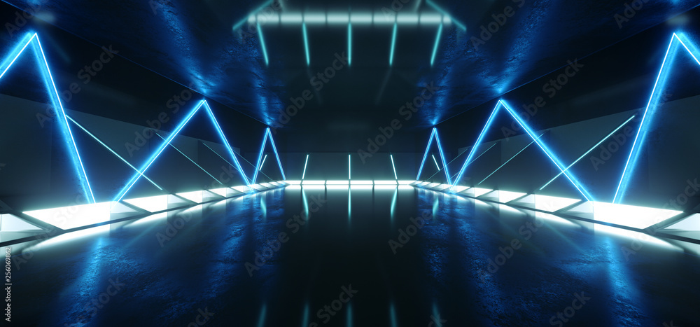 Alien Spaceship Corridor