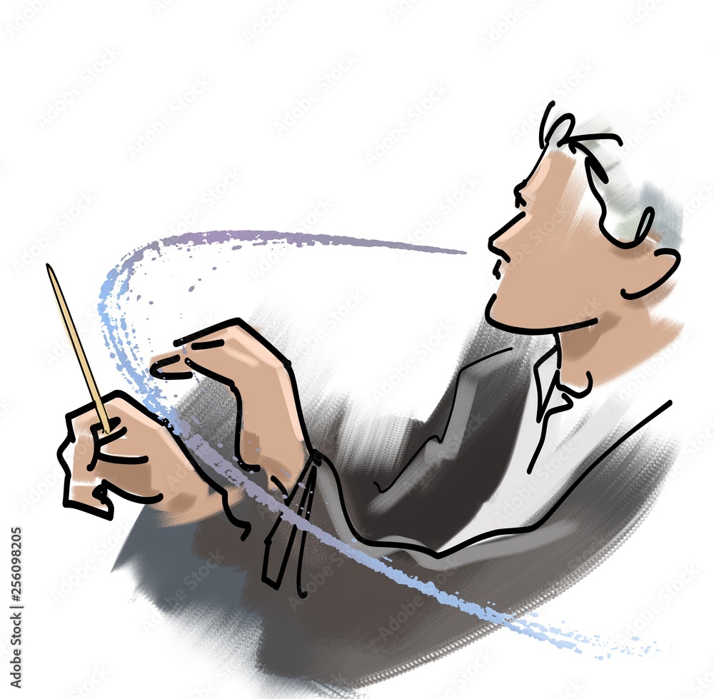 指揮者 Stock イラスト | Adobe Stock