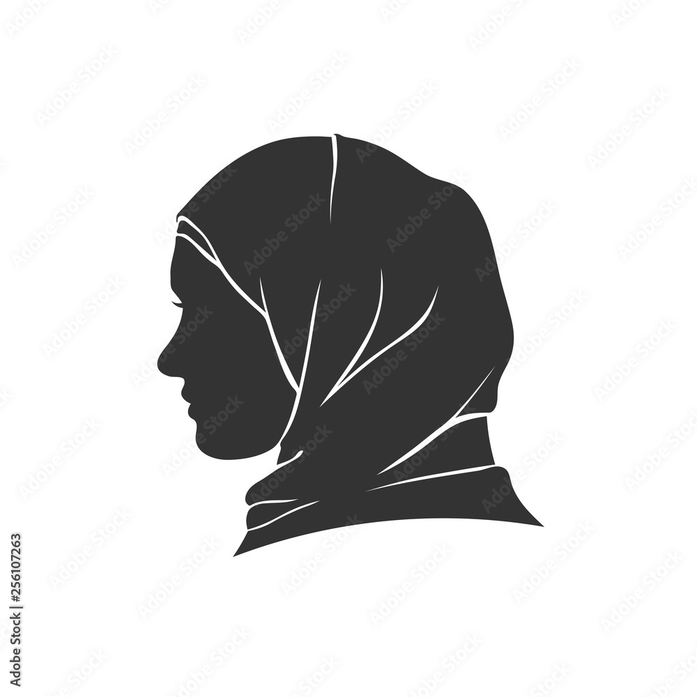 Muslim Woman Silhouette