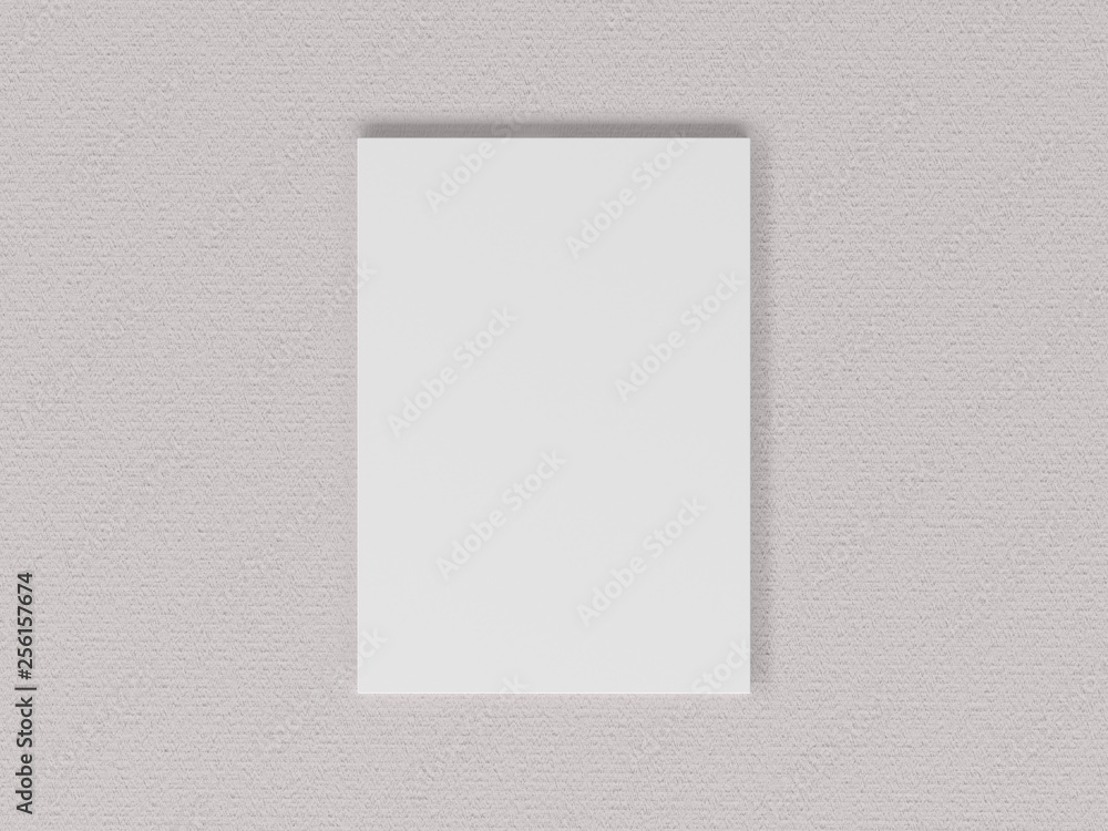 A4 , A5 , A6, A3 Brochure Blank White Stock Illustration | Adobe Stock