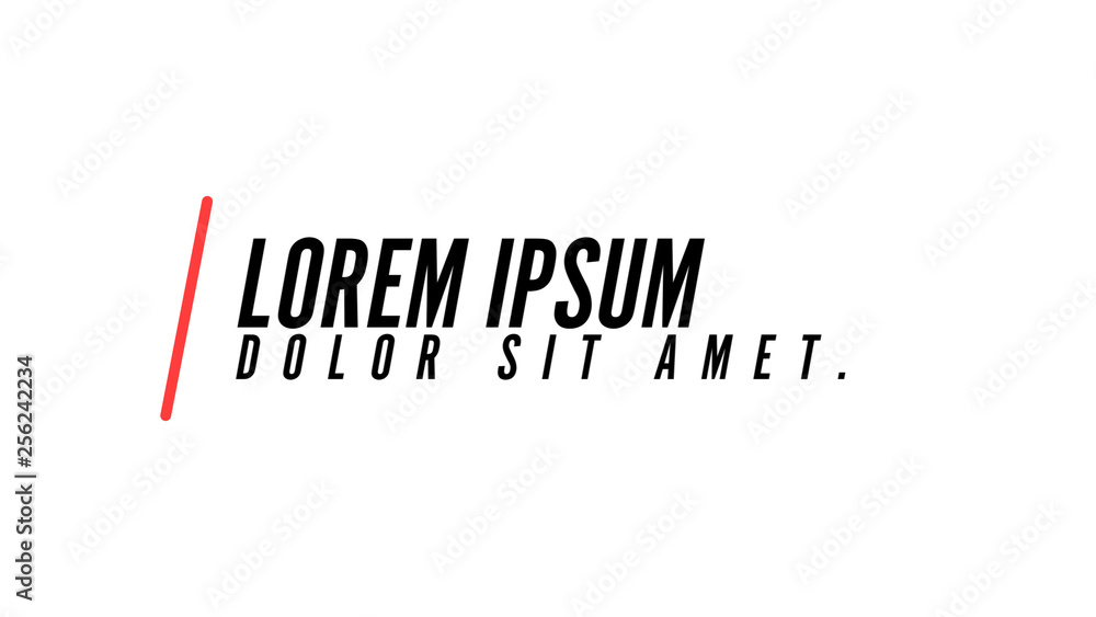 Diagonal Line Title Stock Template | Adobe Stock