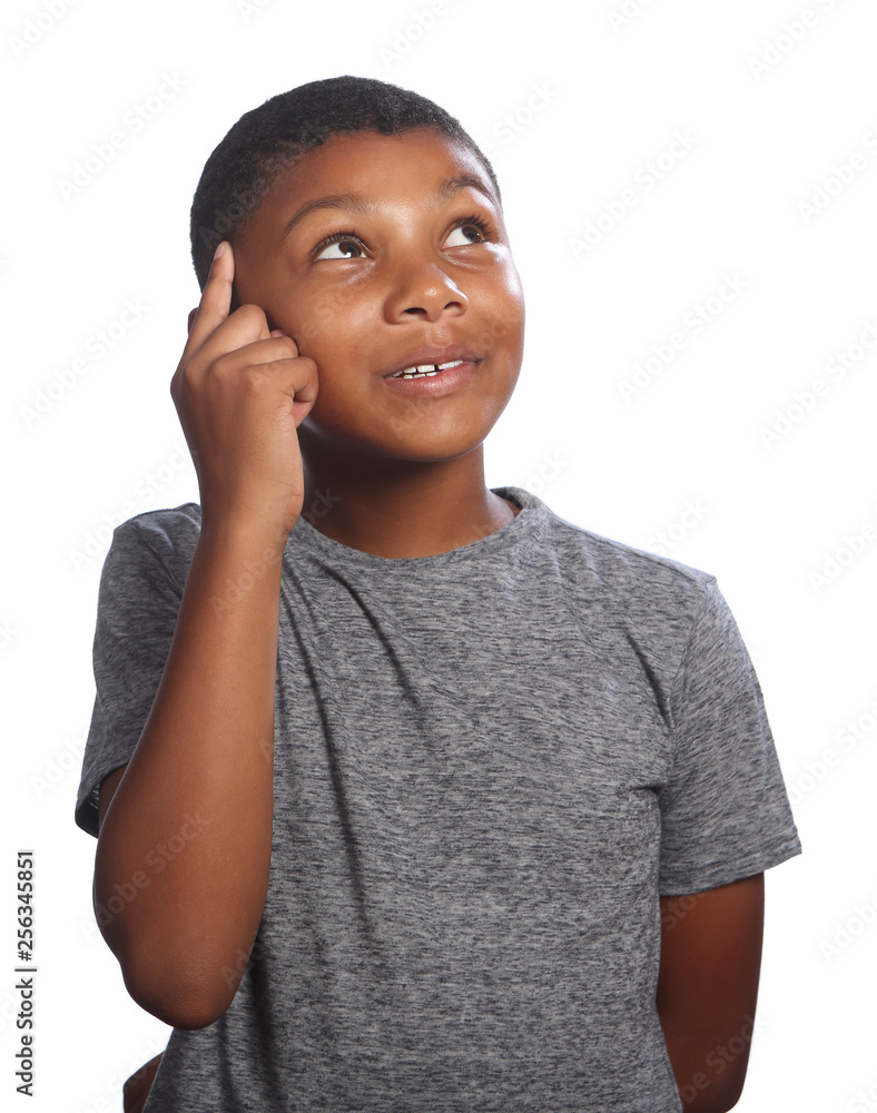 Black Child Thinking