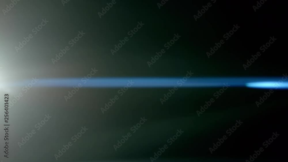 Realistic Anamorphic Lens Flare Practical Effects Stock Video | Adobe Stock