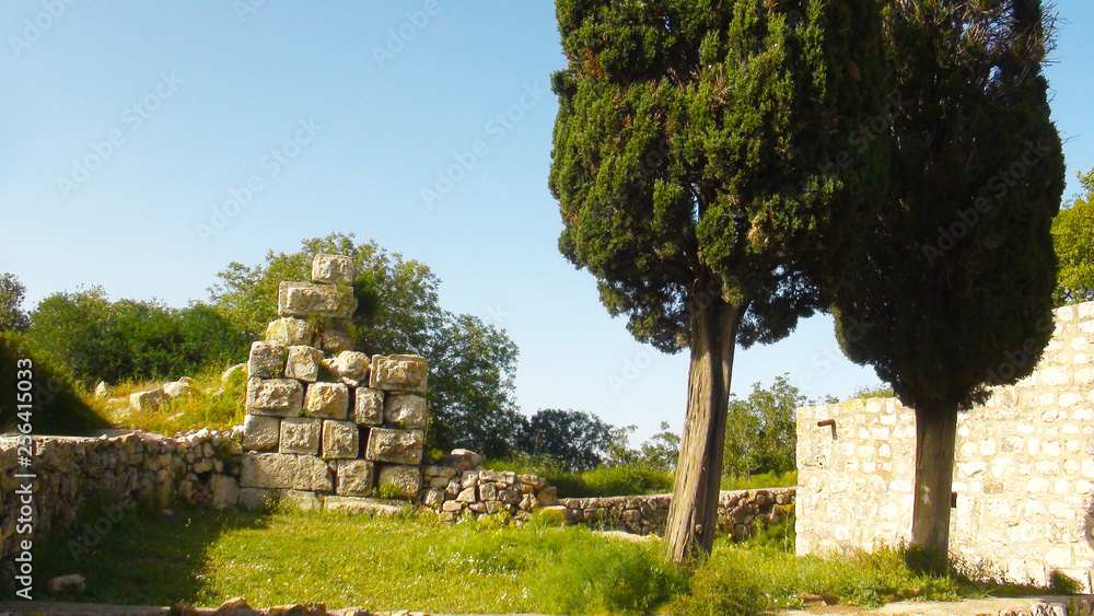 Mount Tabor in the Lower Galilee region of Northern Israel, Jezreel ...