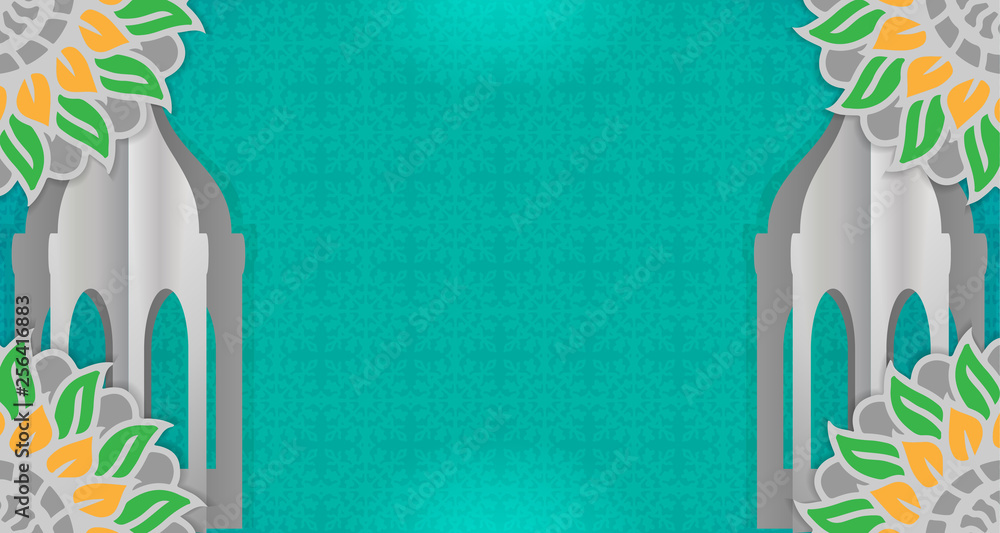 background islamic designer design template Stock Vector | Adobe Stock