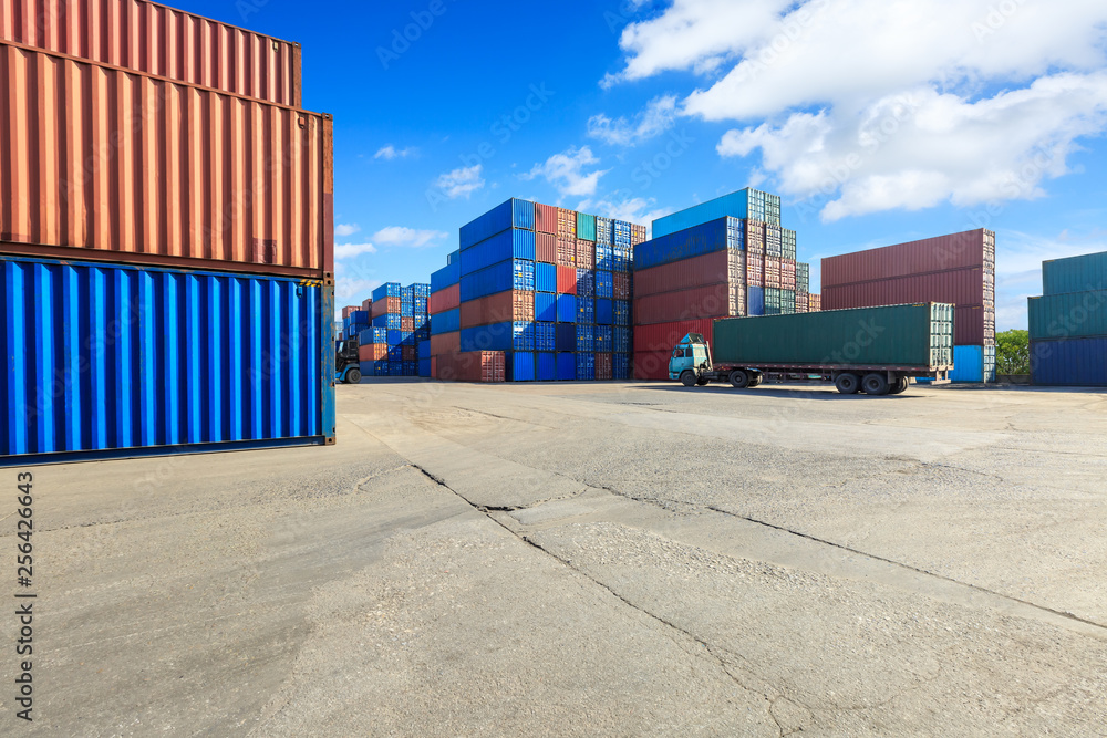 Industrial Container yard for Logistic Import Export business,modern ...