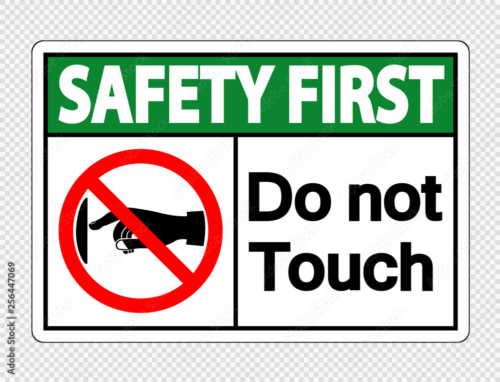 Do Not Touch Computer