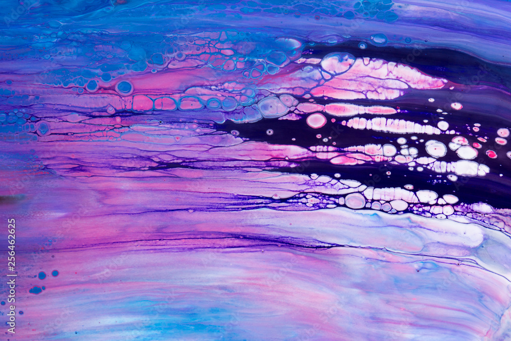 Pink blue color paint Stock Illustration | Adobe Stock