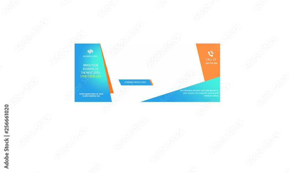 Media Banner Layouts FB cover for Facebook. Set elements could be used ...