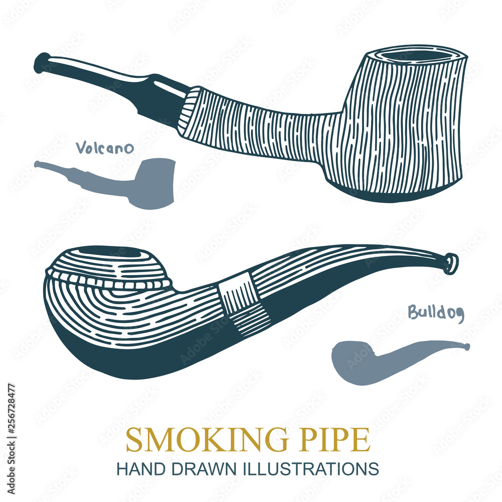 How To Draw A Smoking Pipe