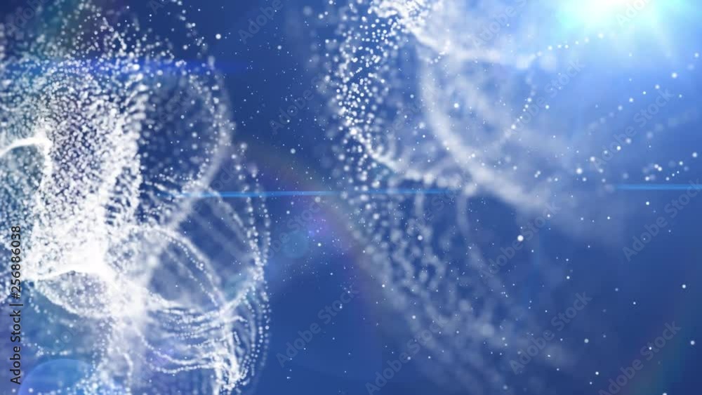 Vidéo Stock 4K Abstract technology and engineering background with ...