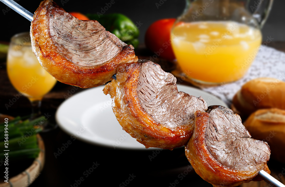 Picanha, traditional Brazilian beef cut Stock Photo | Adobe Stock