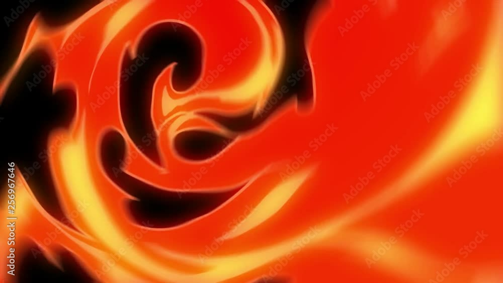 Vidéo Stock Cartoon FX Fire Element. Pre-rendered with alpha channel ...