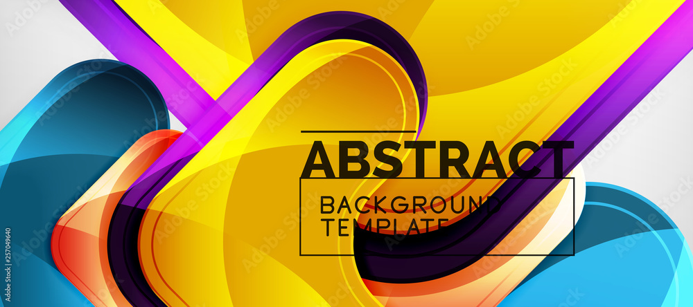 Arrow background, modern style geometry design element. Vector ...