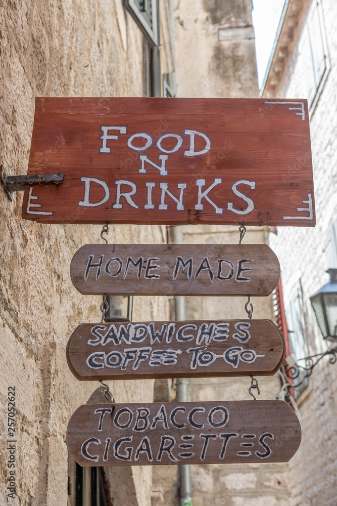 Medieval Street Signs