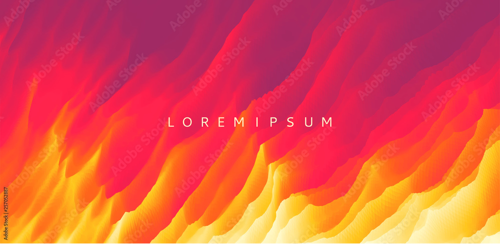 Burning fire flames. Abstract background. Modern pattern. Vector ...