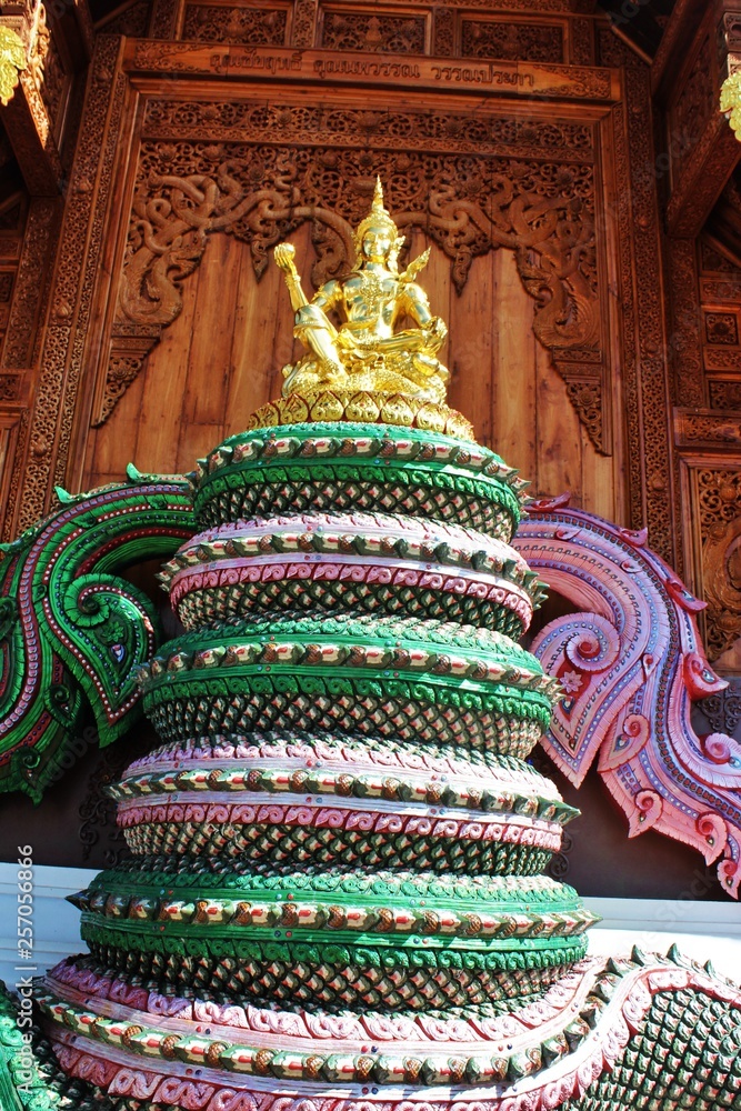Great naga statue, King of nagas,Serpent. Naga statue at Banden temple ...