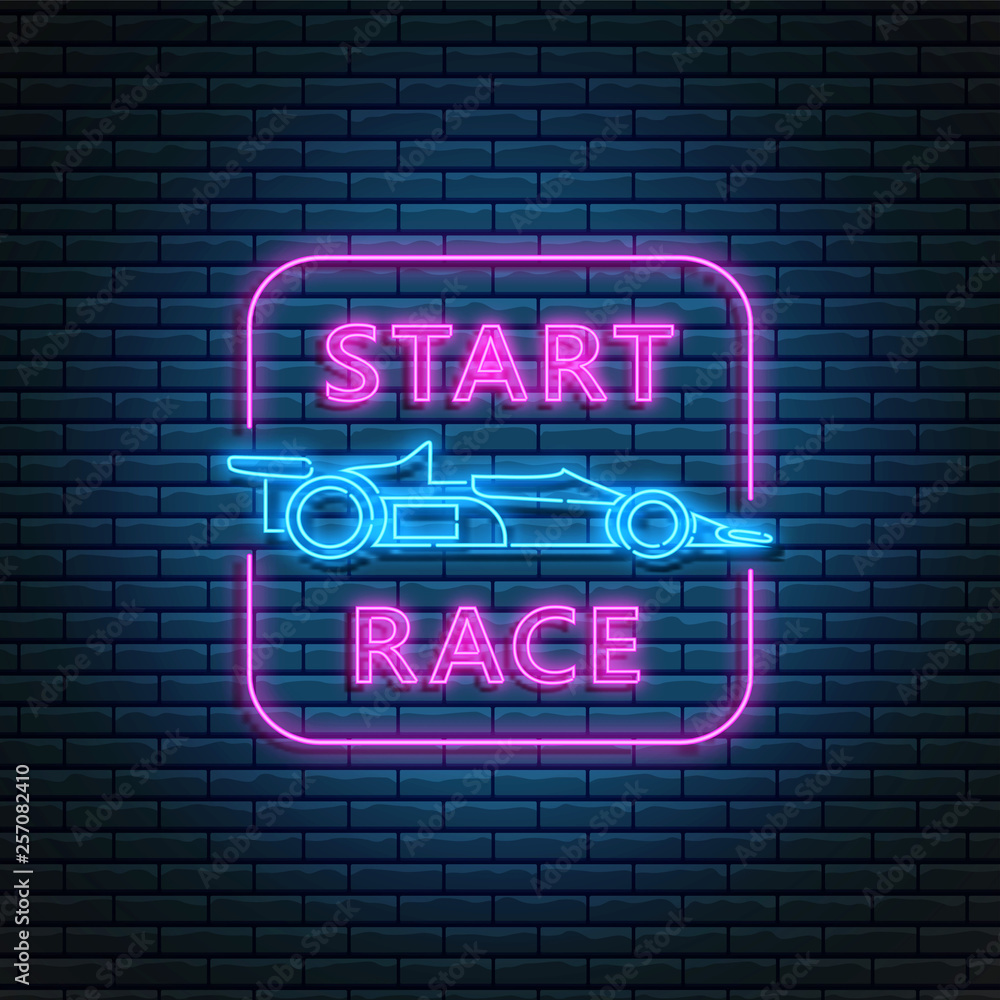 Start Race Sign