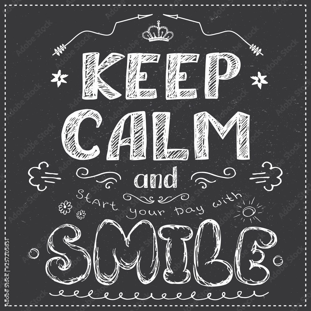 Keep Calm And Smile Its Friday