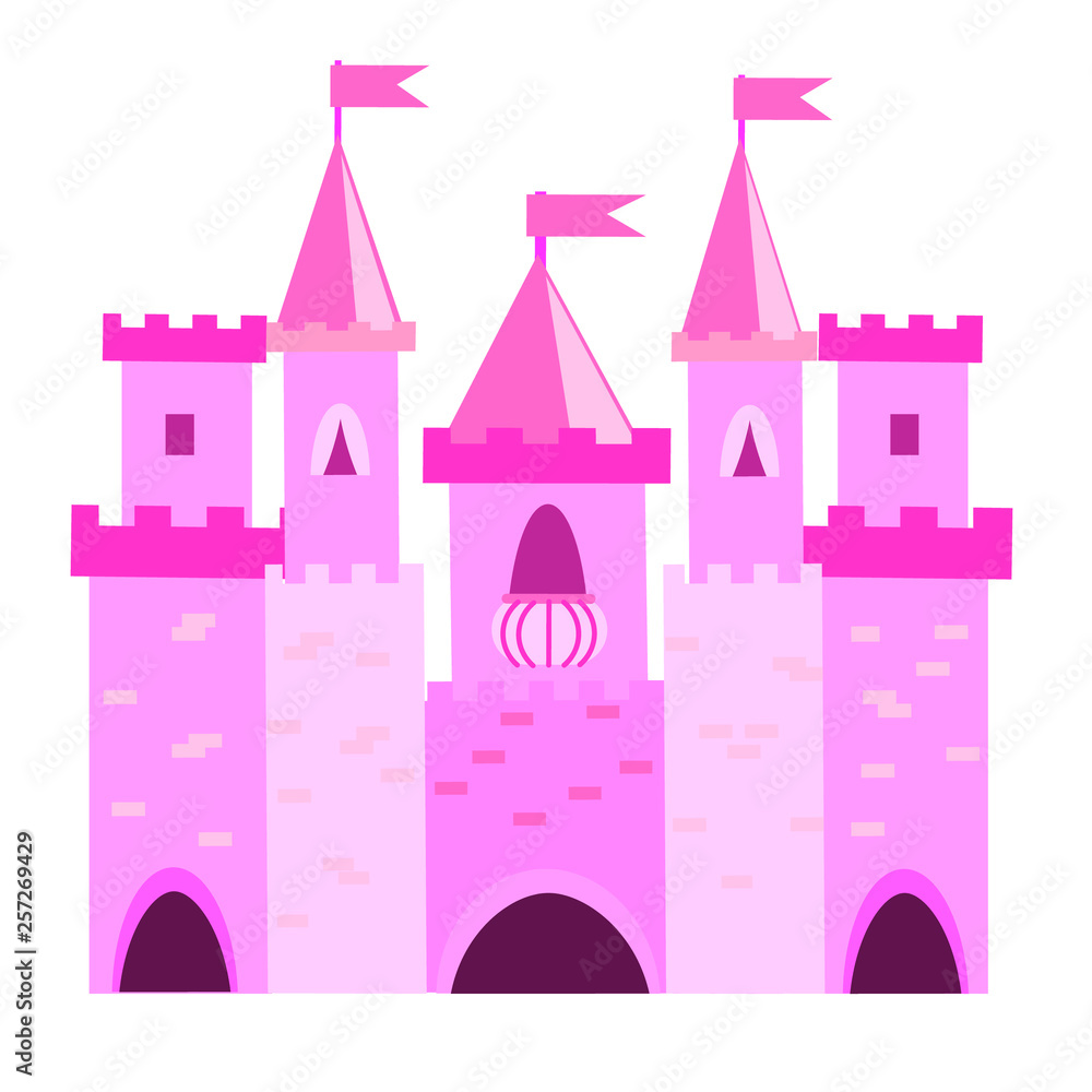 Princess Castle Vector