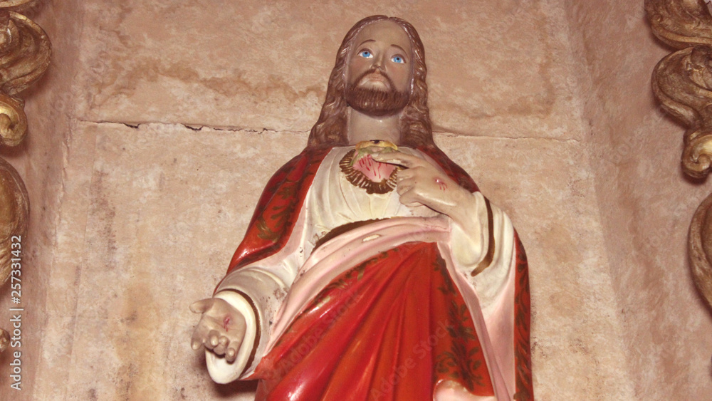 Jesus Cristo na Igreja Stock Photo | Adobe Stock
