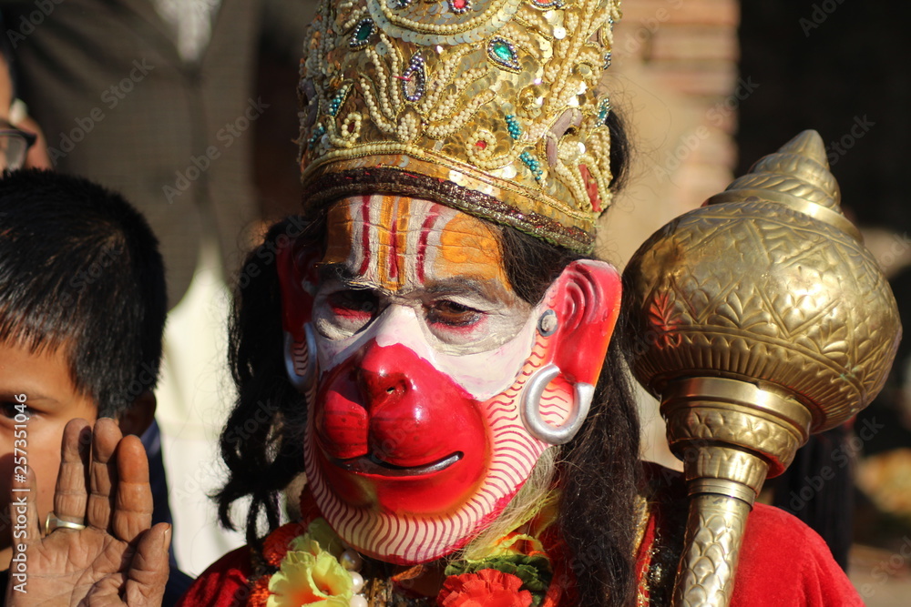 Nepali Baba during Shivaratri at Pashupati Temple 1 (BRYAN KULKA) Stock ...