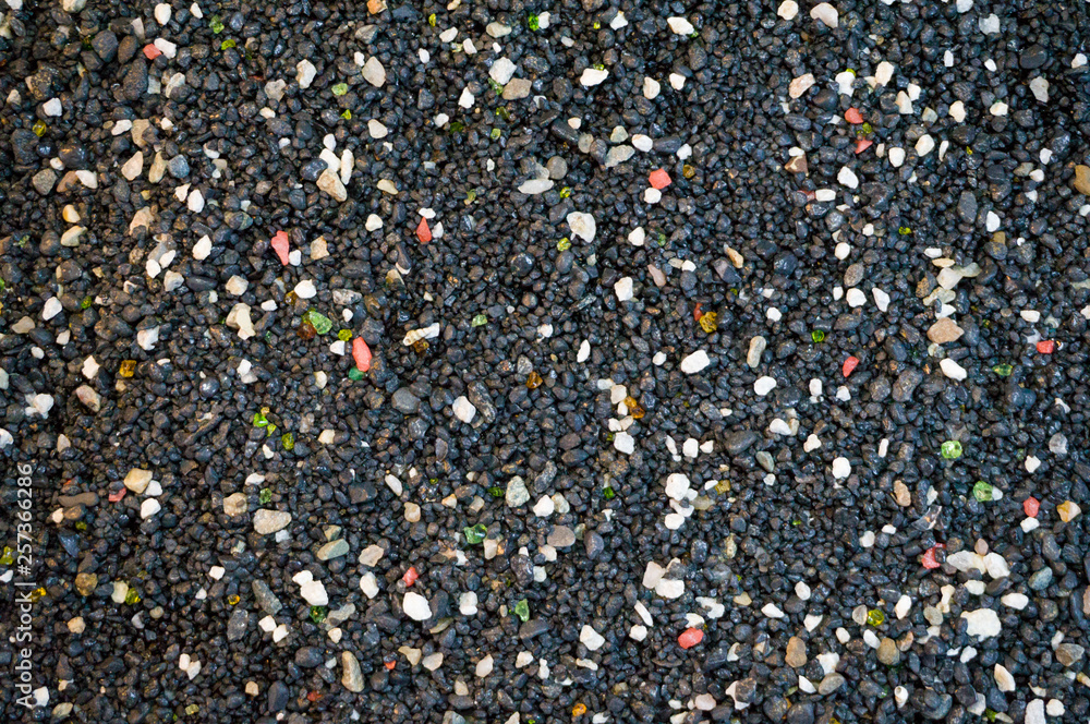 Black gravel texture background. Stock Photo | Adobe Stock