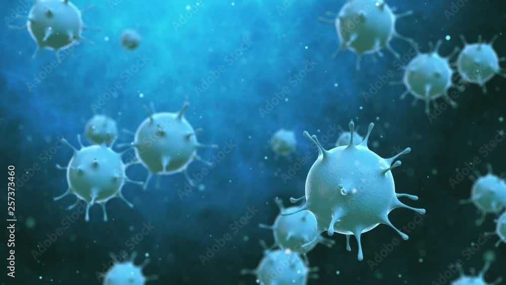 3D render bacteria virus,3d render microbe. Bacteria virus or germs ...