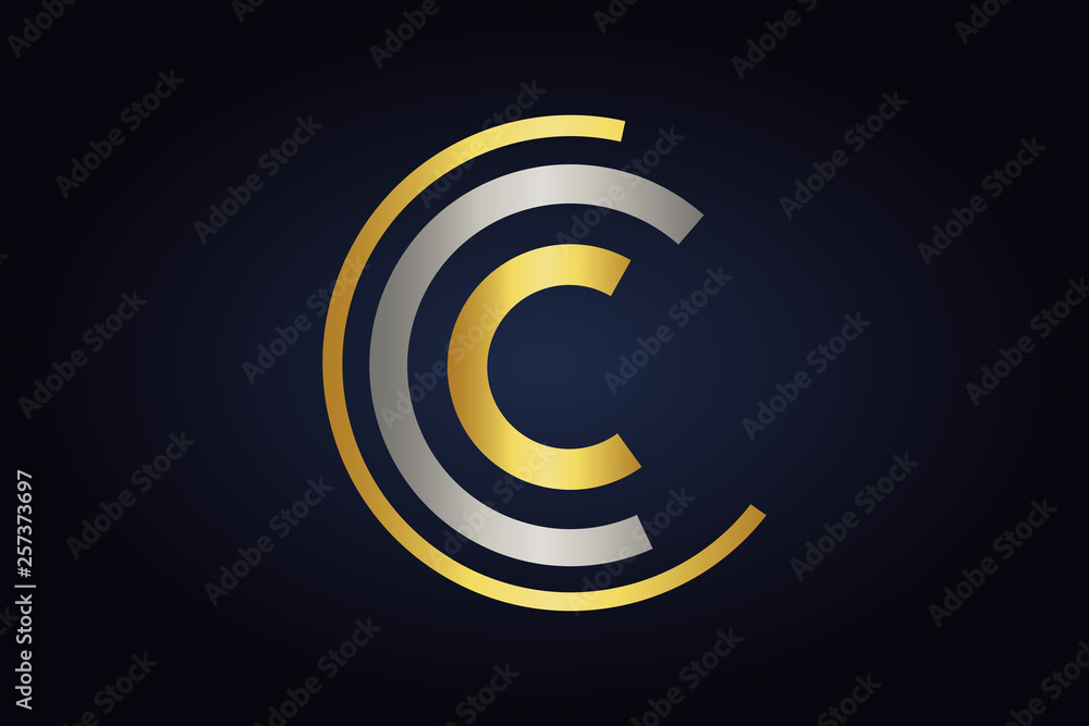 Three Letter Monogram C