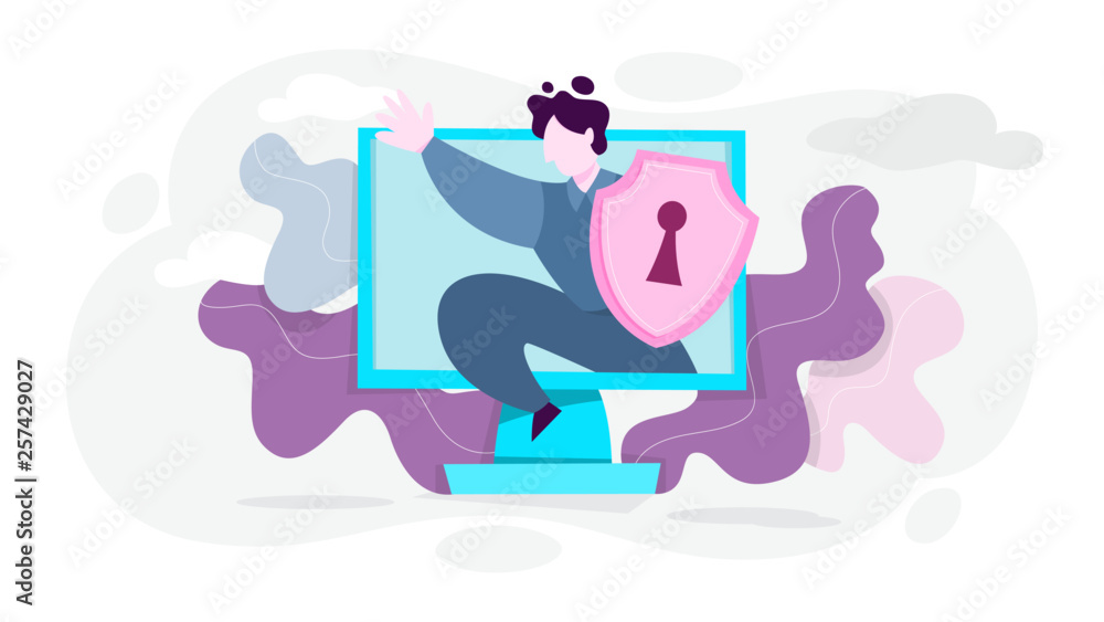 Data privacy concept Stock Vector | Adobe Stock