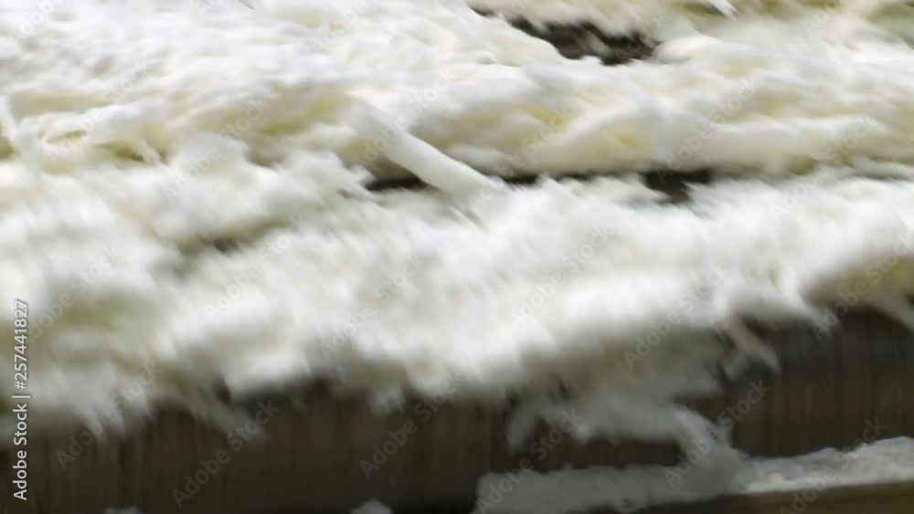 Pulp production. Washing and bleaching of wood pulp. Production of ...