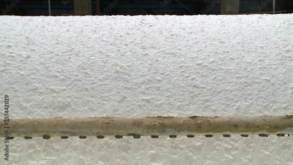 Pulp production. Washing and bleaching of wood pulp. Production of ...