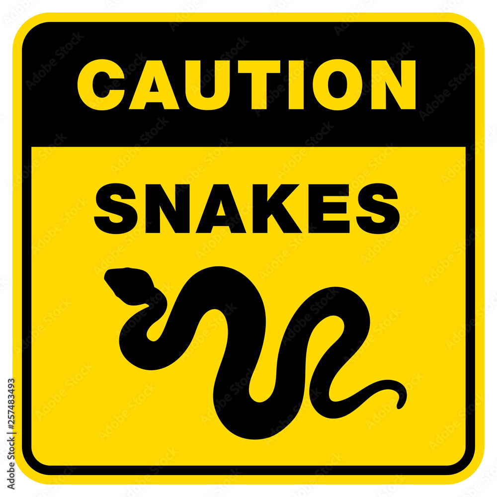 Sign silhouette snake. Isolated symbol icon snake Stock Vector | Adobe ...