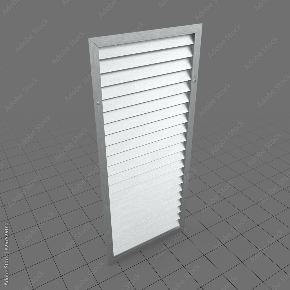 Air vent Stock 3D asset | Adobe Stock