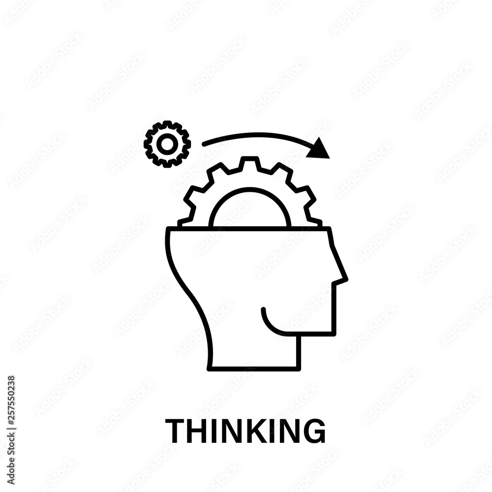 Thinking Head Icon