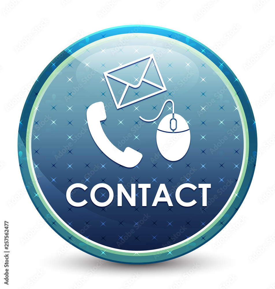 Blue Contact Button