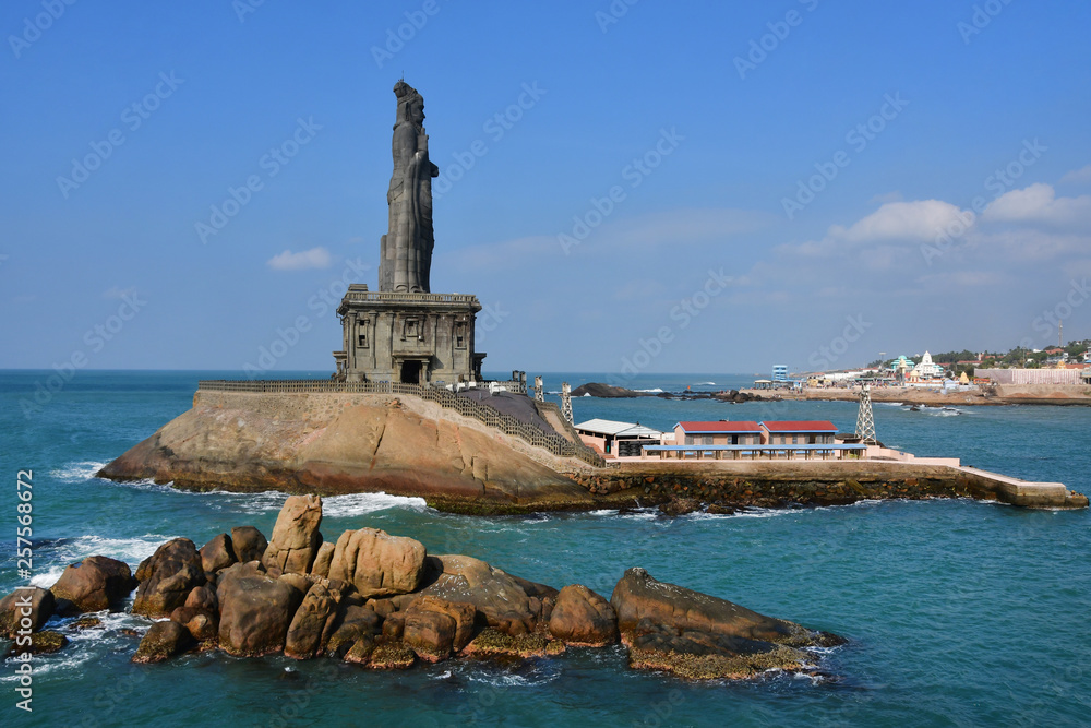 Cape Comorin (Kanyakumari), India, West Bengal (Tamil Nadu). Sculpture ...