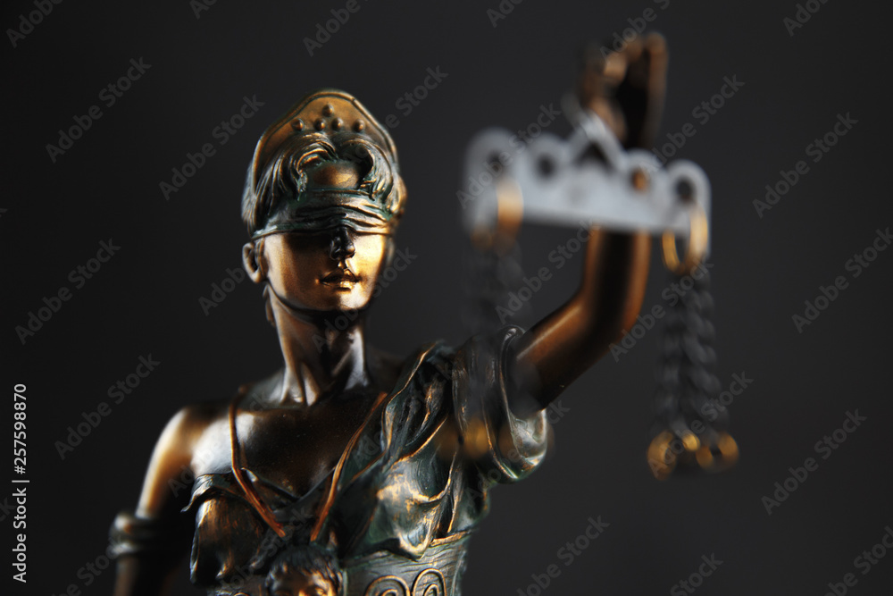 The Statue of Justice symbol, legal law concept Stock Photo | Adobe Stock