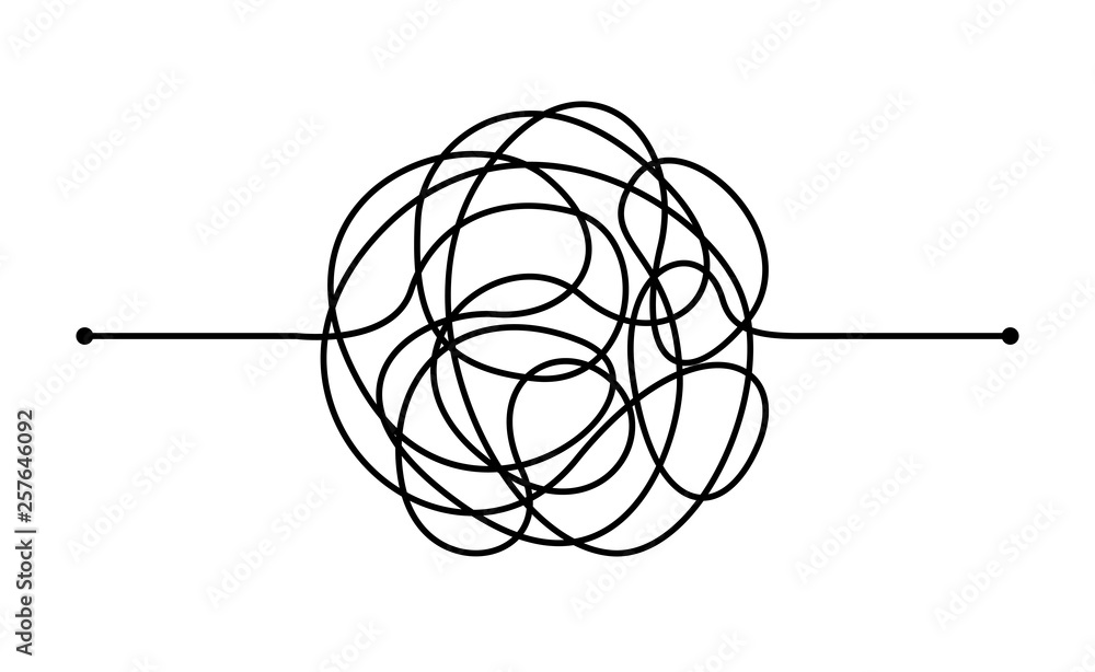 Poster illustration of a difficult work process – Wall Art | UkPosters