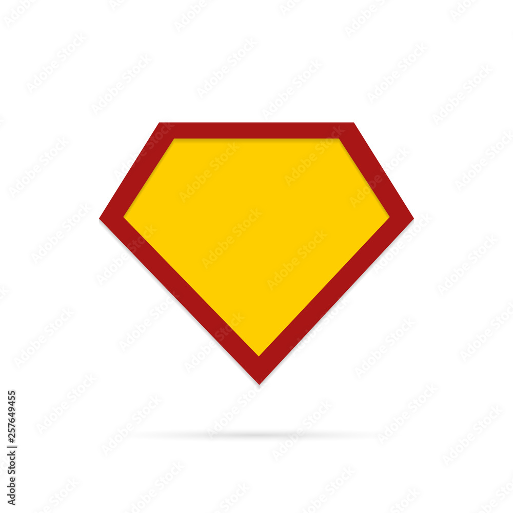 Super hero sign Stock Vector | Adobe Stock