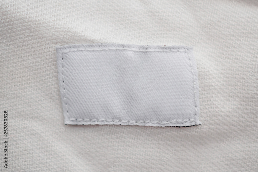 Blank Clothing Tag