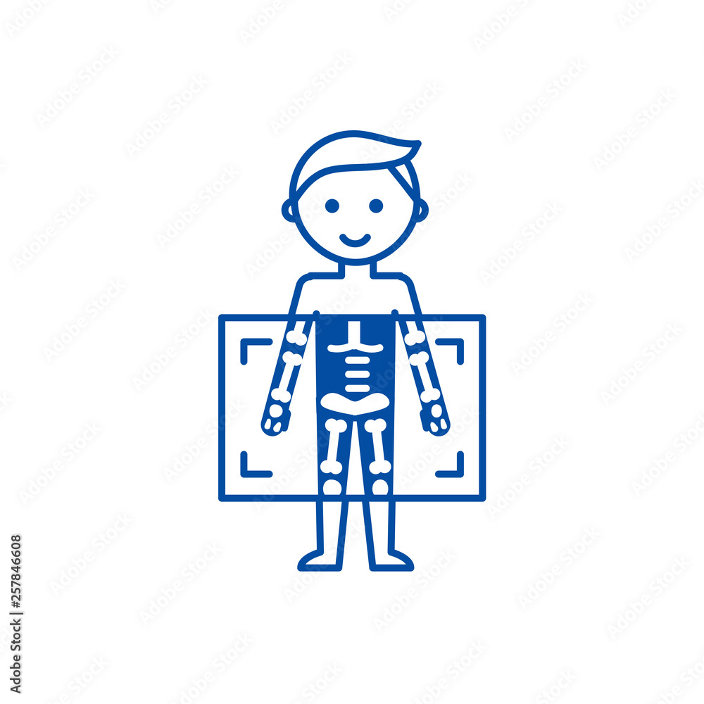 Medical Symbol With X
