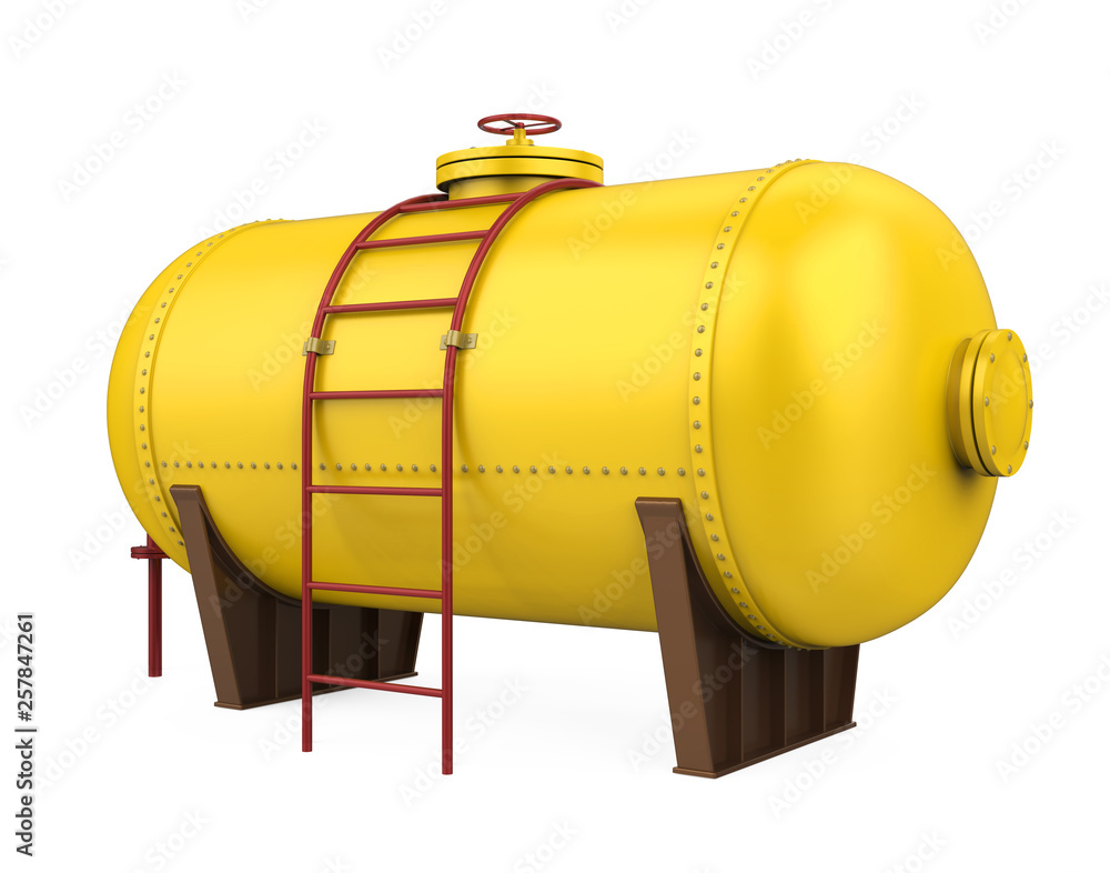 Pressure Vessel Tank Isolated Stock Illustration | Adobe Stock