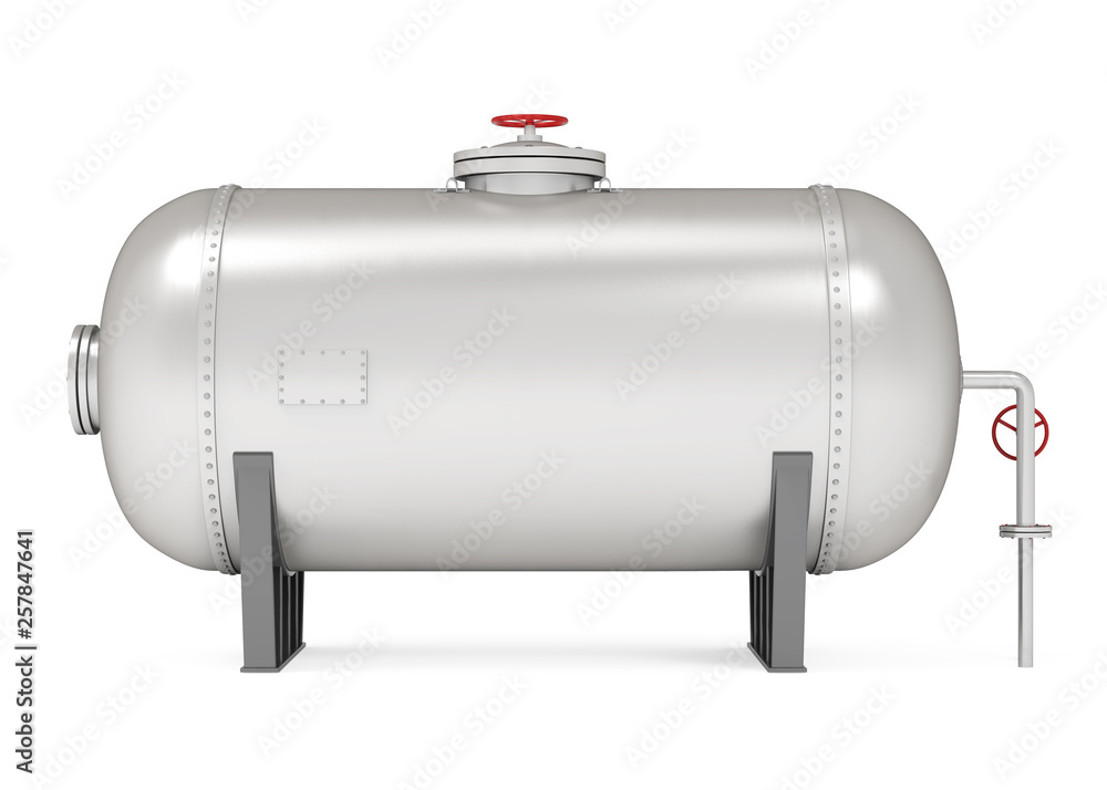 Pressure Vessel Tank Isolated Stock Illustration | Adobe Stock