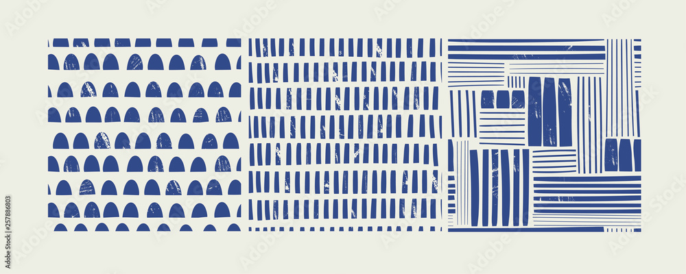 Three Blue Lines In A Circle Logo