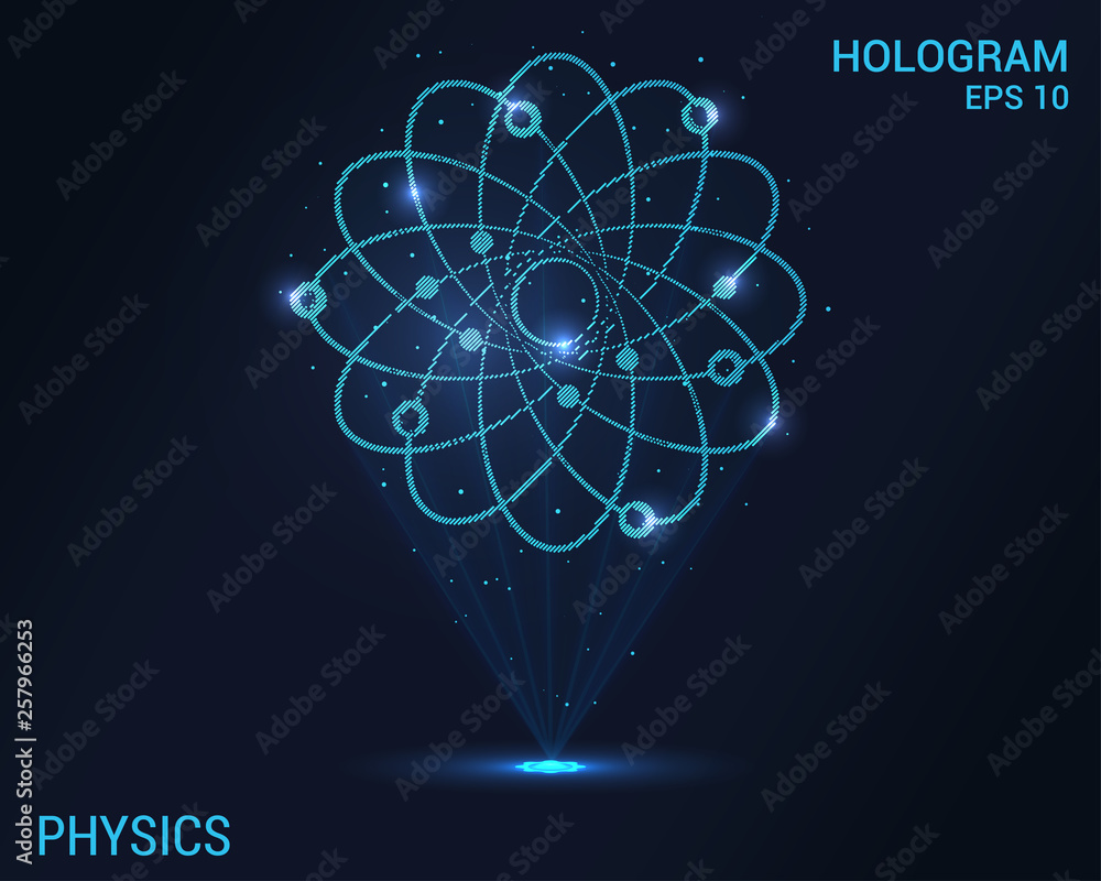 Physics of the hologram. Digital and technological background atoms ...