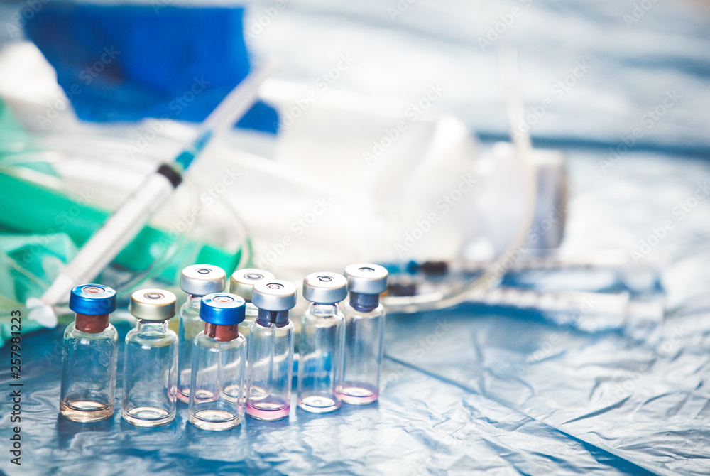 Medical waste management background Stock Photo | Adobe Stock