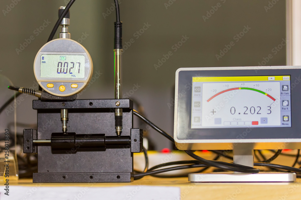 High accuracy and modern of digital gauges with probe and touch screen ...