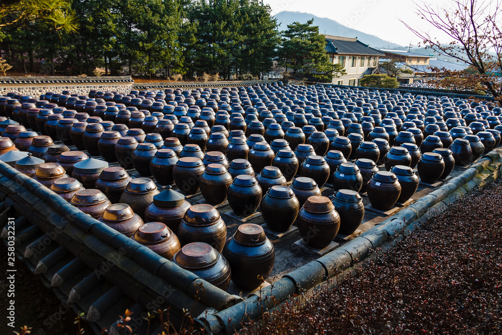 Korean intestines and jangdokdae Stock Photo | Adobe Stock